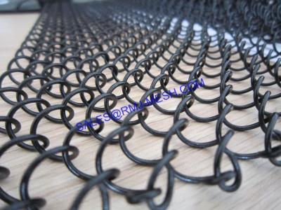 China SS Metal Drapery 8 mm Open With Black coating for sale