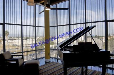 China Coil Wire Mesh Curtains , Metal mesh drape , Metal mesh blinds for sale