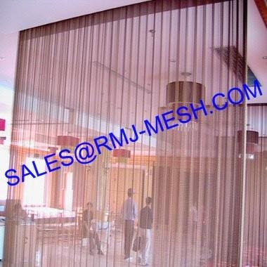China Architectural coil,Lobby divider , Flexible divider,decorative metal drapery for sale