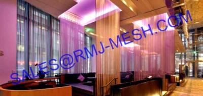 China New metal mesh dividers for labby,hotel, beautiful and elegance for sale