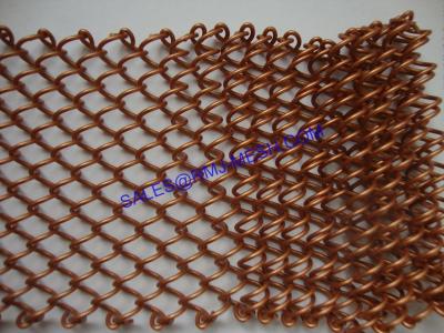 China Metal drapery, coil drapery, aluminum wire mesh for sale