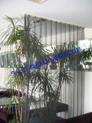 China Office dividers, metal mesh dividers,folding metal screen for sale