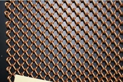 China Metal Coil Drapery|Wire Woven Fabrics|Architectural Drapery for sale