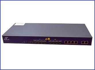 China 8 *GE uplink ports 4 PON ports GEPON OLT with 4 pcs OLT SFP modules for sale