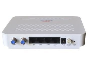 China HomePlug AV solution EOC Slave Unit with 4 * 10/100M Ethernet 7.5MHz-30MHz for sale