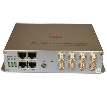 China 8channel Video over Fiber Multiplexer 2 4 8 16 channel video for option for sale
