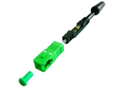 China SC Field Assembly Connector Pre-polished  FTTH optical fiber cable quick-repair for sale