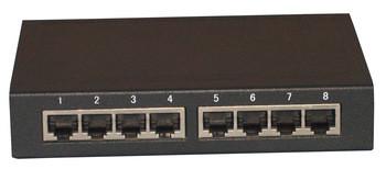 China web management 8 Channels RS232 RS422 RS485 to Ethernet converter for sale