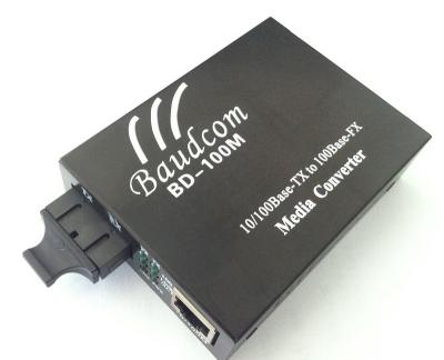 China built-in power supply dual fiber 10/100M Ethernet Fiber Media Converter for sale