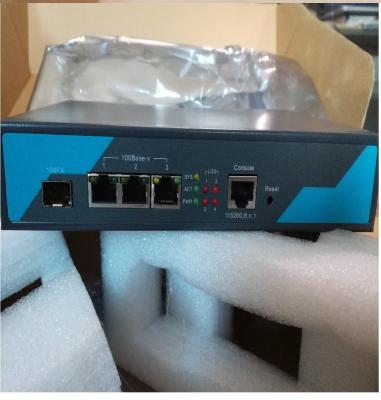 China 3*FE RJ45 + 1 FE SFP slot Framed E1 over Fast Ethernet TDM over IP Converter for sale