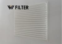 China Pleated Aluminum Flat Panel Engine Air Filter Element For Air Conditioning for sale