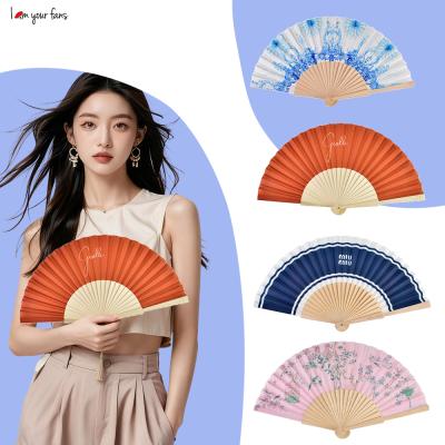 China Eco-friendly Folding Hand Fan Spanish Wooden Fan Wood Fan for Weddings,Souvenirs, Gifts for sale