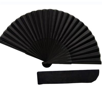 China Factory Price Personalised Silk Dance Fans Wedding Bamboo and Silk Wedding Fan for sale