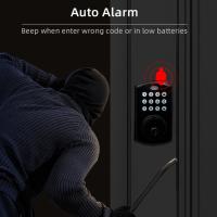 China ROHS Wifi Deadbolt Door Lock for sale