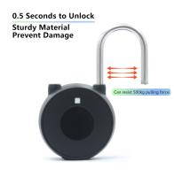 China CE Smart Outdoor Padlock Keyless Smart Outdoor Gate Lock for sale