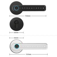 China TTlock Smart Handle Door Lock for sale
