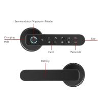China FCC Smart Lock With Handle for sale