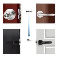 China FCC Smart Lock With Handle for sale