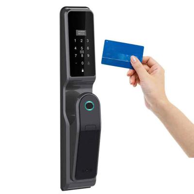 Cina Telecomando Smart Camera Door Lock Tuya Deadbolt Camera Lock in vendita