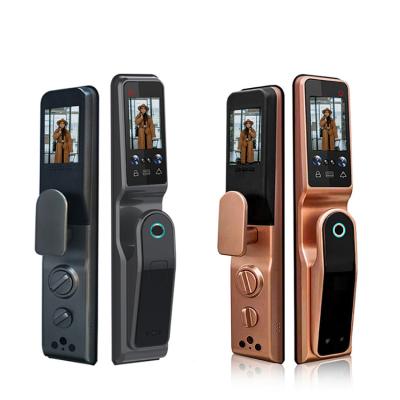Cina Telecomando Smart Camera Door Lock Tuya Deadbolt Camera Lock in vendita