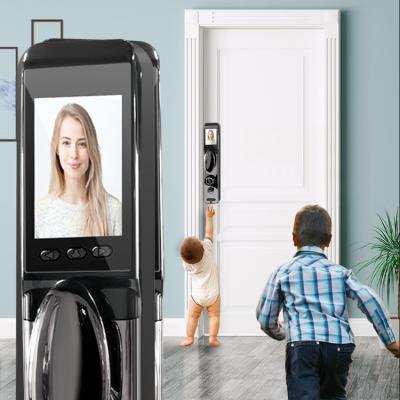 China Fechamento sem fio do Deadbolt de Tuya da fechadura da porta do Smart Camera com câmera à venda