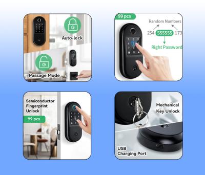 China Van de de Ingangsdeur van Arcylickeyless van het Slotbluetooth het Toetsenbordslot voor Huishotel Te koop