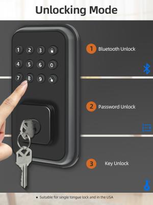 Cina Romote Keyless Smart Deadbolt Serratura per porta Tastiera elettronica in lega di zinco in vendita