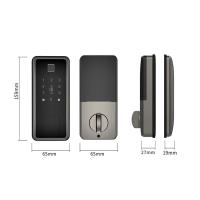 China ROHS Smart Deadbolt Door Lock Keyless Digital Bluetooth Door Lock for sale