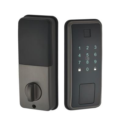 Cina Impronta digitale Keyless astuta Wifi di Tuya Digital dell'entrata di Bluetooth della serratura di porta di chiavistello senza molla di scatto in vendita