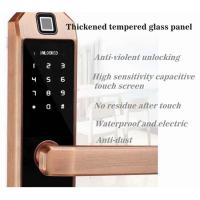 China ROHS Fingerprint Smart Door Locks for sale