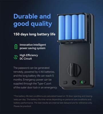 Cina Anti Peep Smart Fingerprint Door Lock Password digitale Bluetooth in vendita