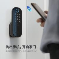 China 150mm Smart Deadbolt Door Lock Wide Adaptability Double Fingerprint for sale