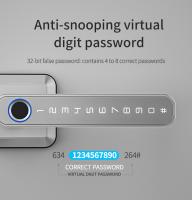 China Wifi Password Electronic Smart Door Lock Keyless Tuya Smart Lock for sale