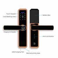 China Tuya Fingerprint Door Lock for sale