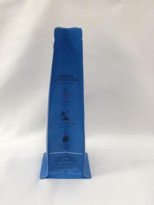 Cina 12OZ Coffee Packaging Pouch Matt Flat Bottom Printed With Tin Tie in vendita