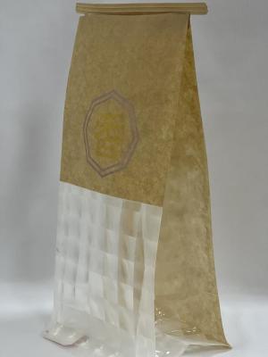 China Tin Tie Doypack Stand Up Pouch Clear Printed Paper Pouch For Bread for sale