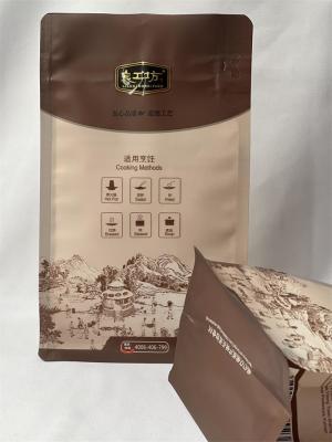 Cina Customized Flat Bottom Pouches 12oz Strong Compression Resistance in vendita