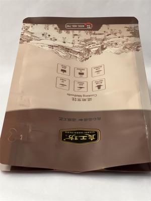 Cina Customized Flat Bottom Pouches 12oz Strong Compression Resistance in vendita