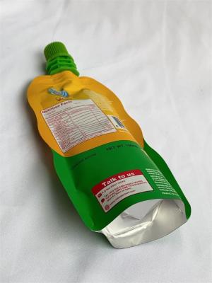 Китай Custom Printed 100ml Spout Pouch Moisture Free Liquid Spout Bags продается