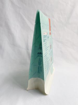 China Hersluitbare zijvouwzak met vlakke bodem Heat Seal PET-materiaal Te koop
