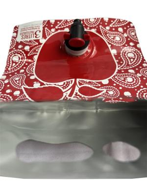 Cina NY Material Bag In Box Liquid Packaging Bib With Spout For Apple Juice in vendita
