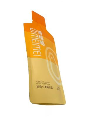 China Gepersonaliseerde zakvormige voedselkwaliteit stand-up verpakking Voor 30g-150g vloeistof Te koop