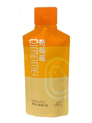 China Gepersonaliseerde zakvormige voedselkwaliteit stand-up verpakking Voor 30g-150g vloeistof Te koop
