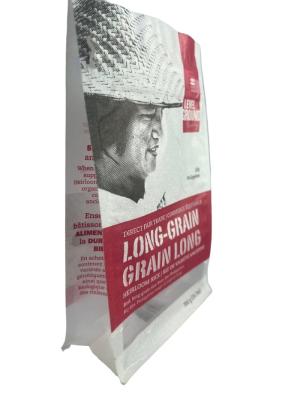 Cina Colori CMYK Kraft Stand Up Pair Packaging Bags con finestra e cerniera in vendita