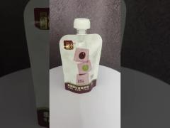 Temperature Resistant Leak Proof Stand Up  Retort Spout Packaging Pouch