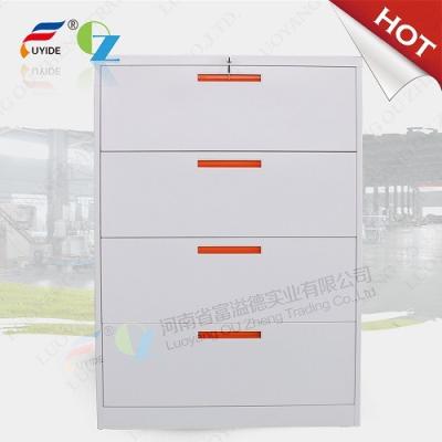 China supply  filing cabinet steel material 3 drawer 1330x900x452mm,white color for sale