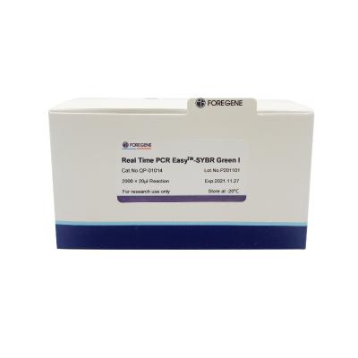 China Hoge PCR van de Reactiegevoeligheid Reactiepremix Groene Systeempcr In real time easyTM-SYBRⅠ Te koop