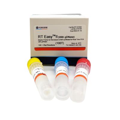 China RT EasyTM II com as primeiras demão reversas da transcrição para usar o Premix mestre para o PCR da síntese/tempo real da Primeiro-costa CDNA à venda