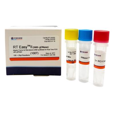 China RT EasyTM II com as primeiras demão reversas da transcrição para usar o Premix mestre para o PCR da síntese/tempo real da Primeiro-costa CDNA à venda
