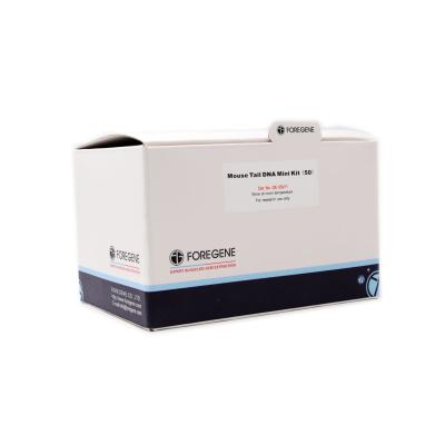 Cina Purificazione del DNA del DNA Mini Kit For Genomic della coda del topo del reagente di laboratorio in 1 ora in vendita